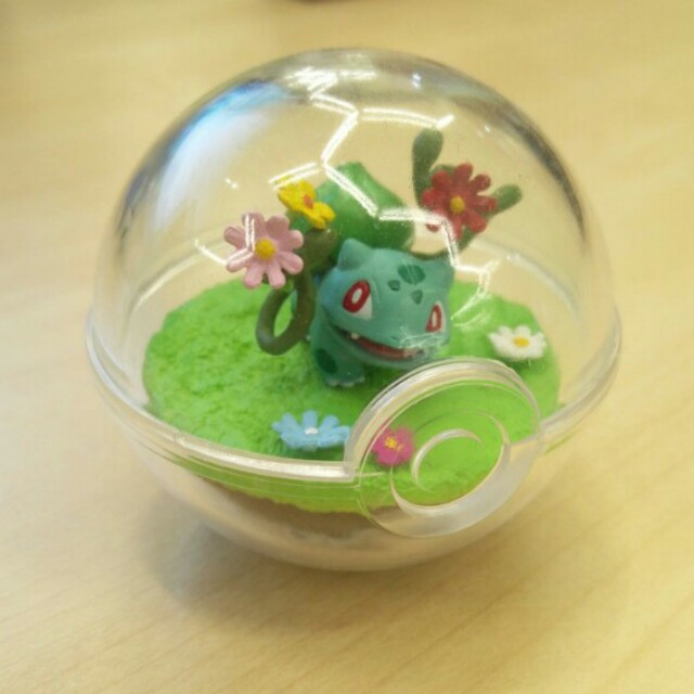 Pokemon Terrarium Collection: Bulbasaur, Hobbies & Toys, Toys & Games ...