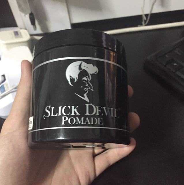 Pomade by slick devil, Beauty & Personal Care, Men's Grooming on Carousell