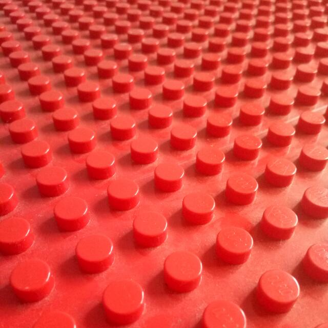 LEGO Duplo Base Plate (Red), Hobbies & Toys, Toys & Games on Carousell