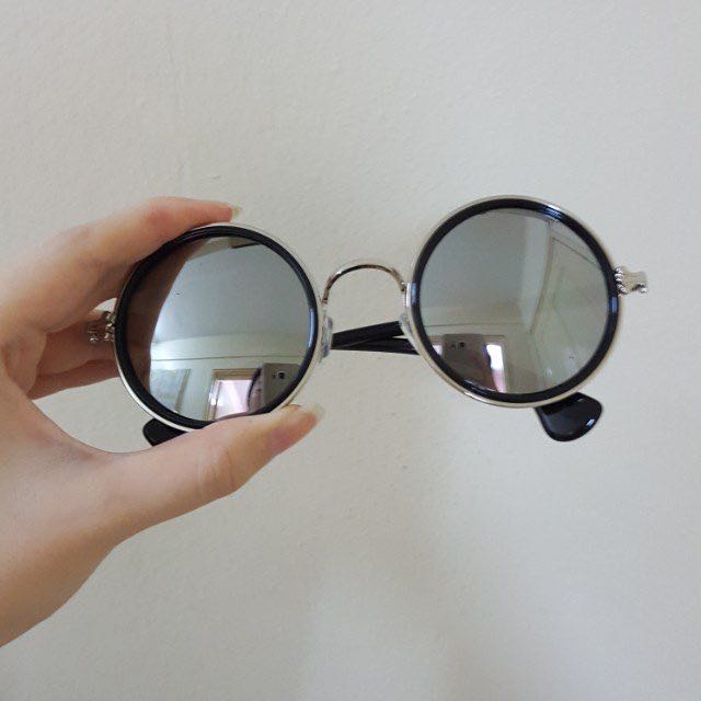 Round Shaped Sunglasses, Women's Fashion, Watches & Accessories ...