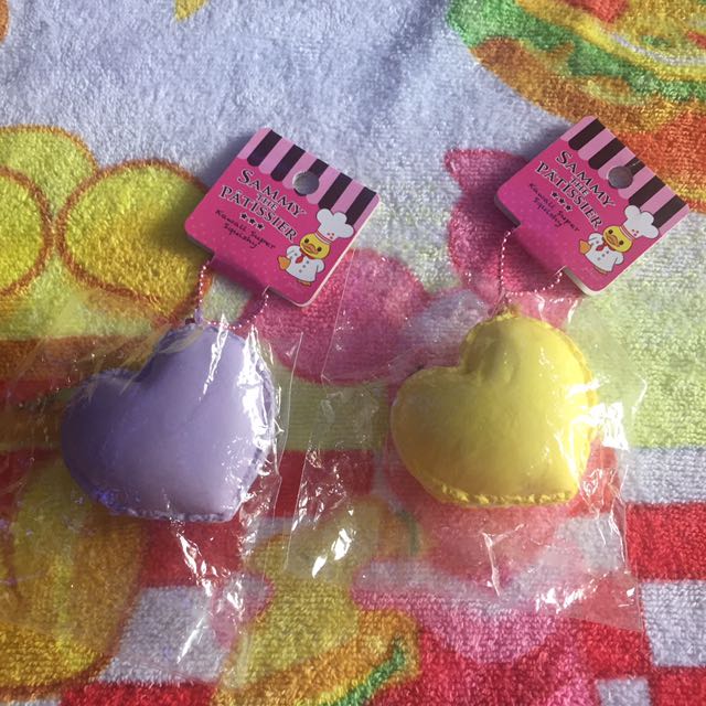 Sammy Heart Squishy, Hobbies & Toys, Toys & Games on Carousell