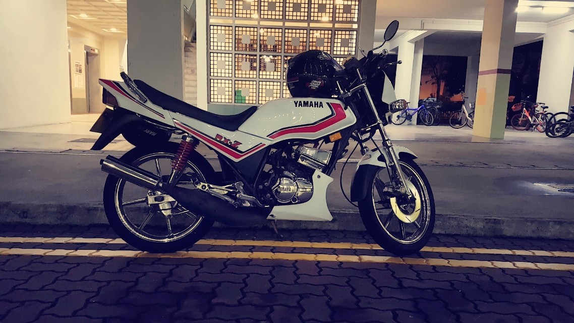 Yamaha rxz 135, Motorcycles, Motorcycles for Sale, Class 2B on Carousell