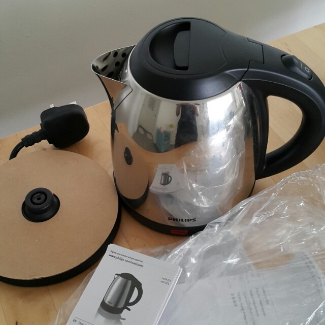 1.2L Phillips Electric Kettle, TV & Home Appliances, Kitchen Appliances ...
