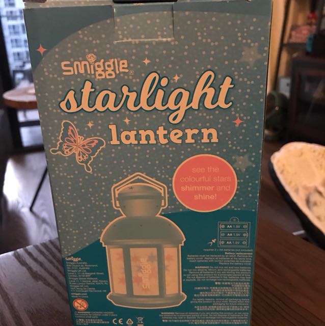 Brand new Smiggle Starlight Lantern Light, Babies & Kids, Babies & Kids ...