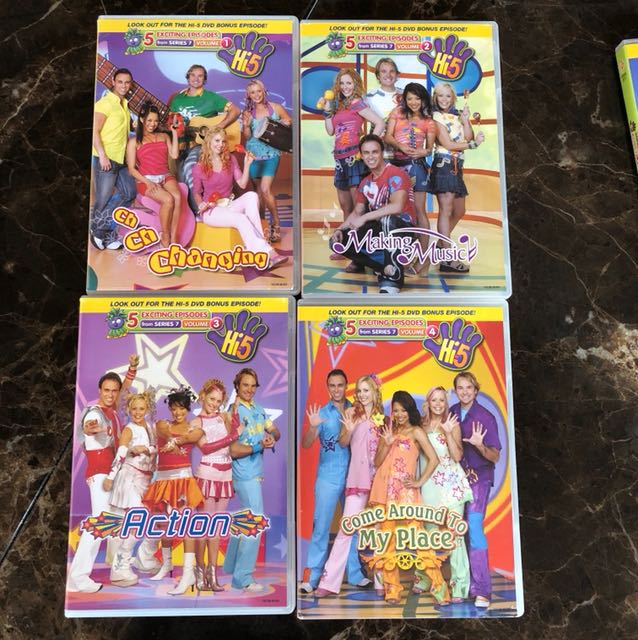 Hi-5 DVDs Series 7 Volume 1 to 9, Hobbies & Toys, Music & Media, CDs ...