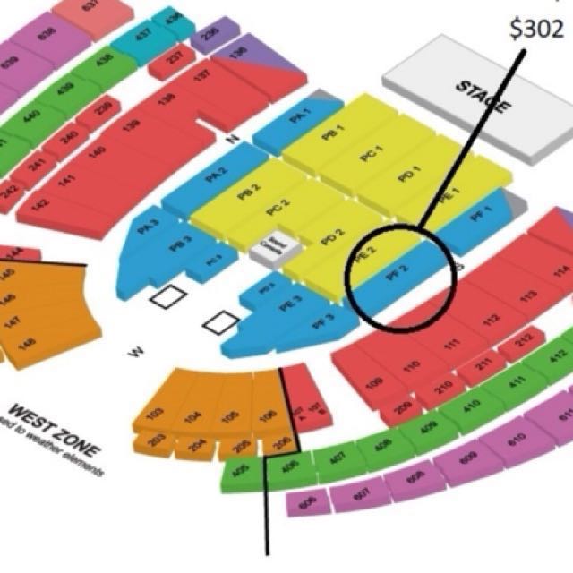 Jay Chou Concert Tickets cat 2 x1, Tickets & Vouchers, Event Tickets on ...