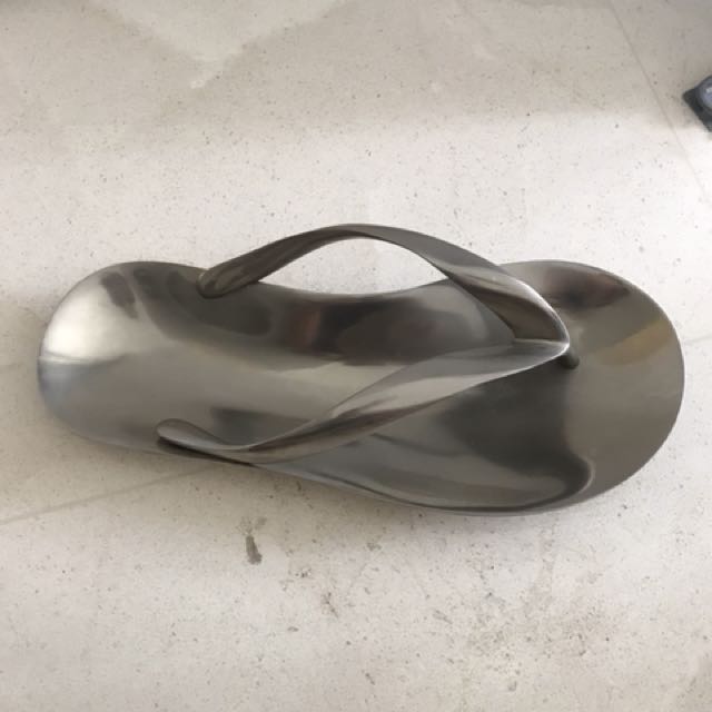 Large decorative metal flip flop!, Furniture & Home Living, Home Decor ...