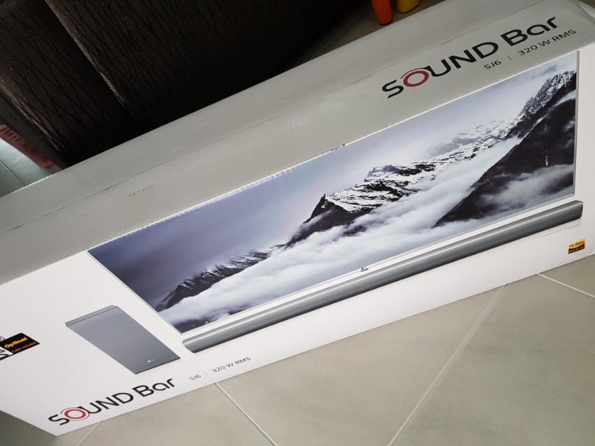 LG SJ6 Home Theater WiFi Soundbar (Discounted), Audio, Soundbars ...