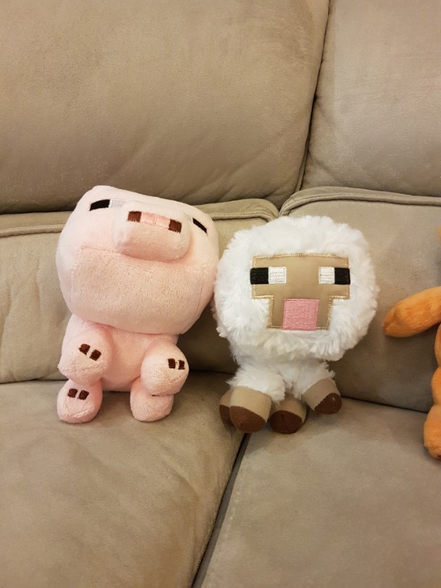 Minecraft Soft Toy, Babies & Kids, Toys & Walkers on Carousell
