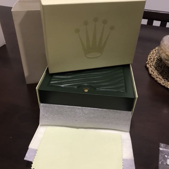 Original Rolex box Medium size, Luxury, Watches on Carousell