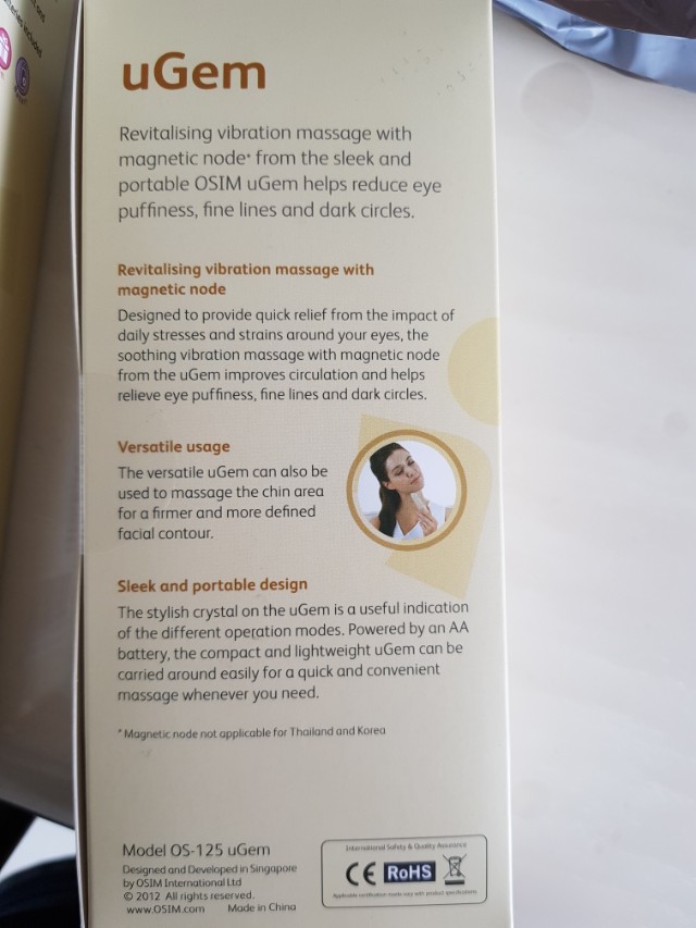 Osim uGem, Health & Nutrition, Massage Devices on Carousell