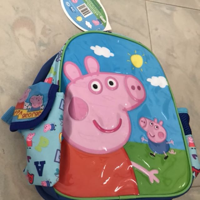 Peppa Pig Bag, Babies & Kids, Babies & Kids Fashion on Carousell