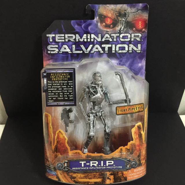 Playmates Terminator Salvation T-RIP (T-800) Action Figure, Hobbies ...
