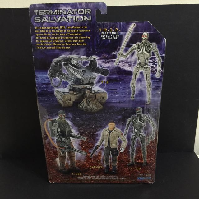 Playmates Terminator Salvation T-RIP (T-800) Action Figure, Hobbies ...