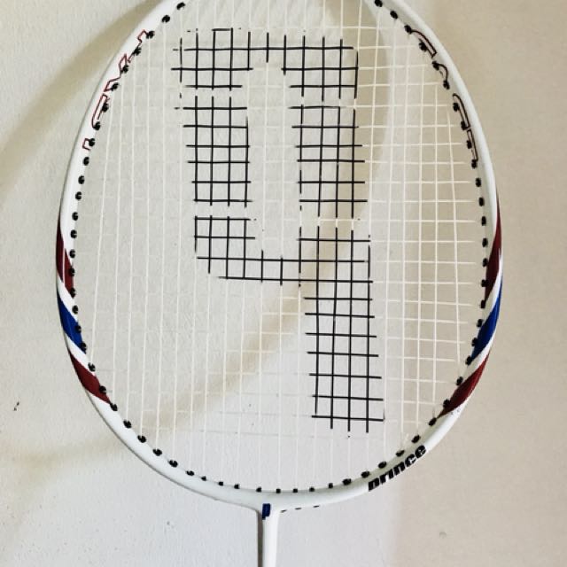 Prince Badminton Racket, Sports Equipment, Fishing on Carousell