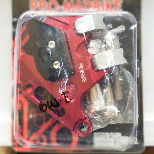 Red Brake Caliper Cover, Motorcycles, Motorcycle Accessories on Carousell