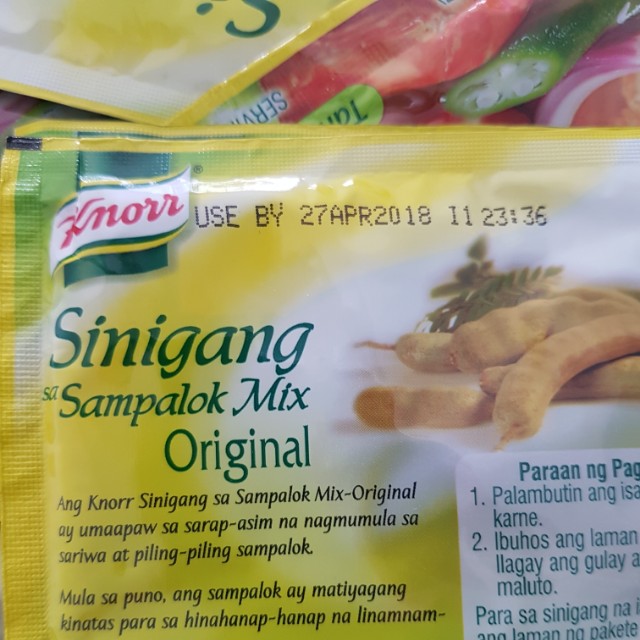 Sinigang Mix 15 pieces, Food & Drinks, Packaged & Instant Food on Carousell