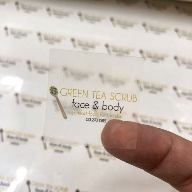 TRANSPARENT STICKER, Hobbies & Toys, Stationery & Craft, Art & Prints ...