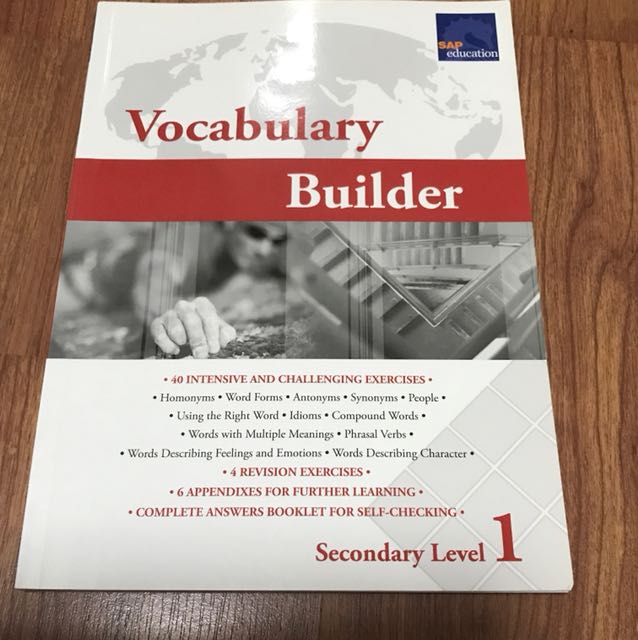 Vocabulary Builder Secondary 1, Hobbies & Toys, Books & Magazines ...