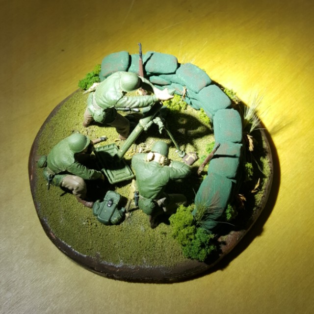 Ww2 Us Mortar Squad Scale 1:35, Hobbies & Toys, Stationery & Craft, Art ...