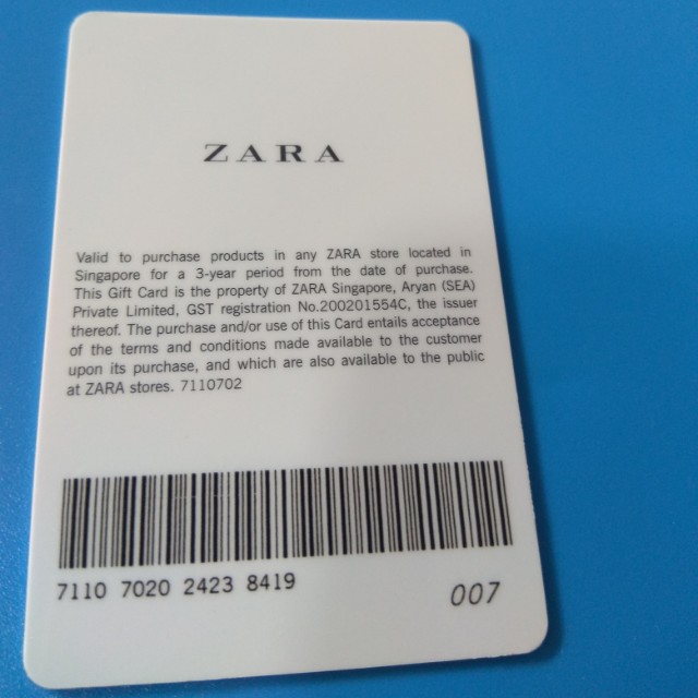  50 Zara Gift Card Tickets Vouchers Vouchers On Carousell