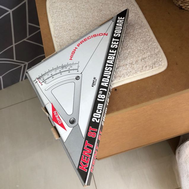 Adjustable Set Square, Hobbies & Toys, Stationery & Craft, Craft ...