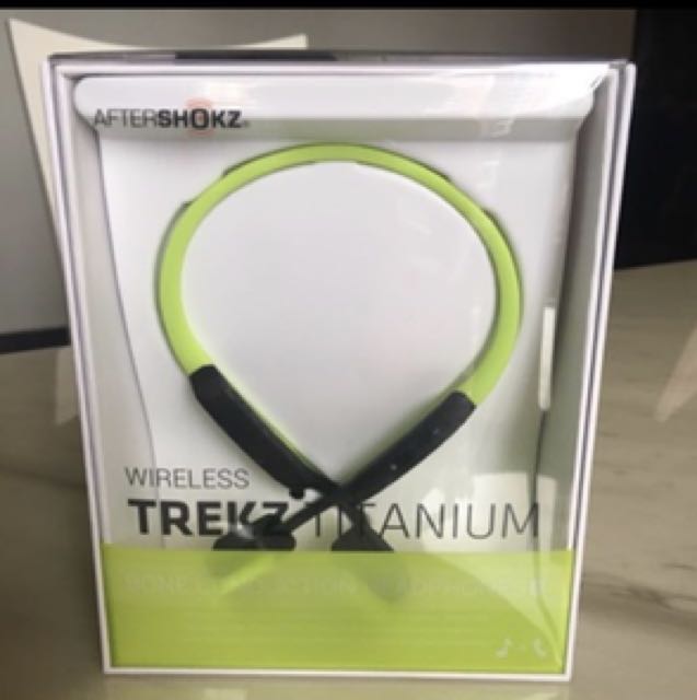 Aftershokz - wireless trekz titanium, Audio, Earphones on Carousell