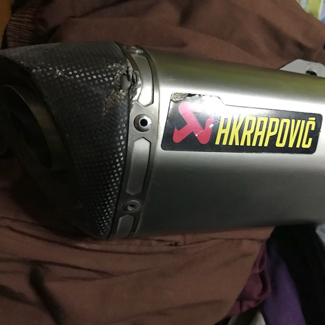 Akrapovic Exhaust / Pipe For Ktm Duke 200, Motorcycles, Motorcycle ...