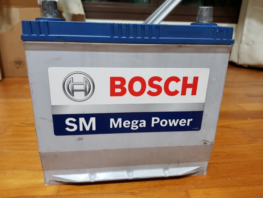 Bosch SM Mega Power 80D23L Car Battery, Car Accessories on Carousell
