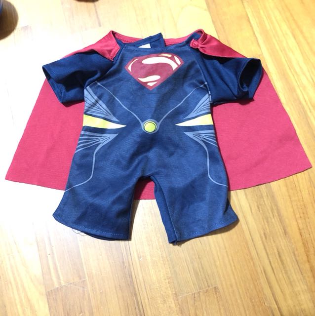 Build a bear superman clothes, Babies & Kids, Babies & Kids Fashion on ...