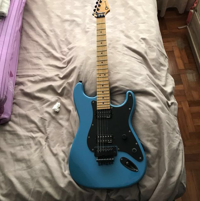 Charvel So Cal MIJ blue, Hobbies & Toys, Music & Media, Musical ...