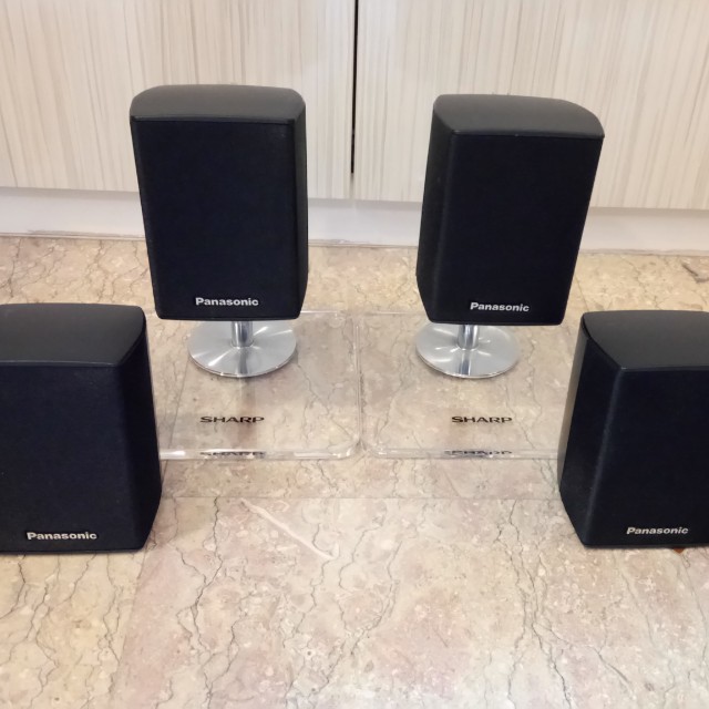 Front and Surround Speakers 55W Max Base Reflex, Audio, Other Audio ...