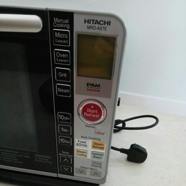 Hitachi superheated steam oven/ microwave oven, TV & Home Appliances ...