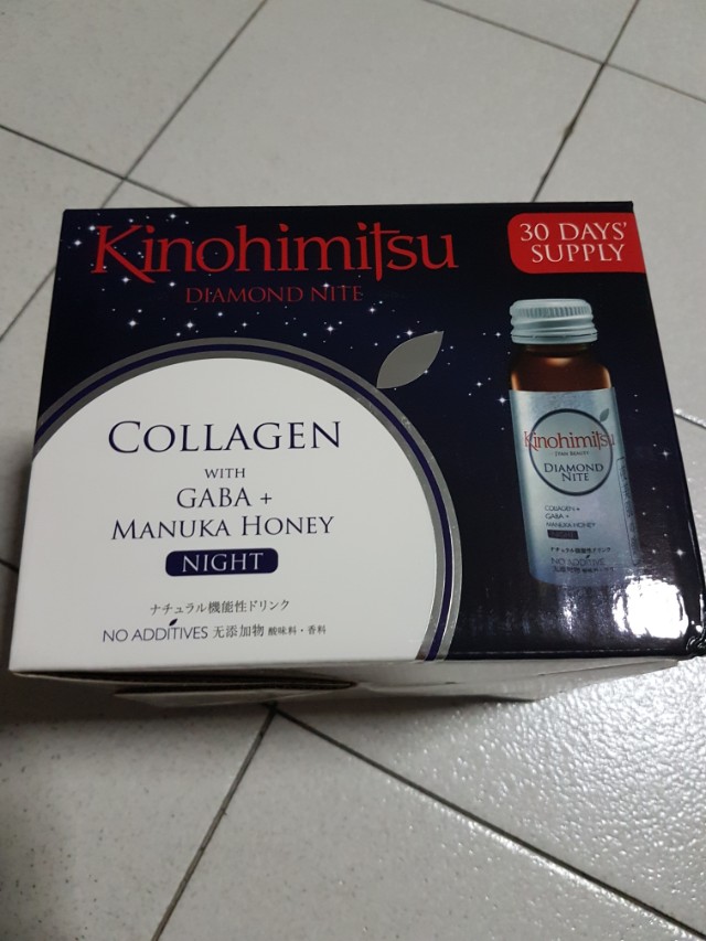 Kinohimitsu Diamond Nite Collagen, Health & Nutrition, Health ...