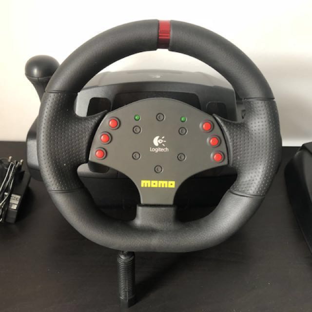 Logitech MoMo Racing Wheel Set, Computers & Tech, Parts & Accessories ...