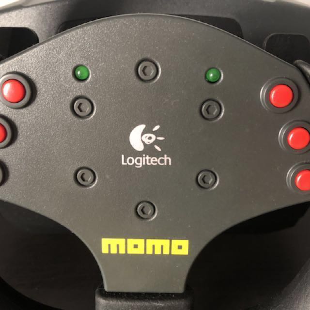 Logitech MoMo Racing Wheel Set, Computers & Tech, Parts & Accessories ...
