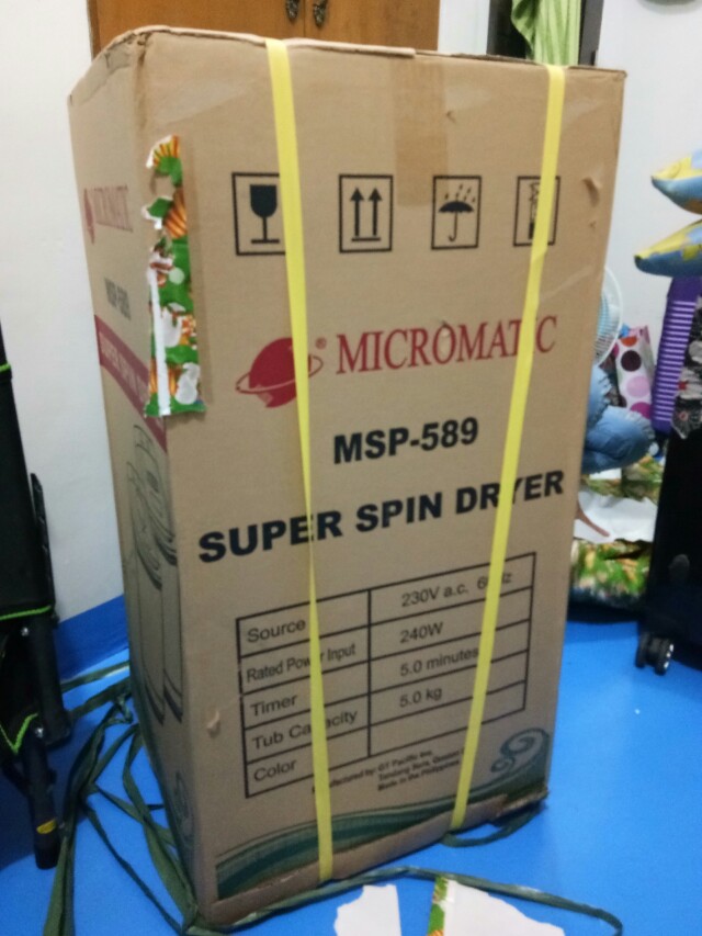 Micromatic Super Spin Dryer, TV & Home Appliances, Kitchen Appliances ...