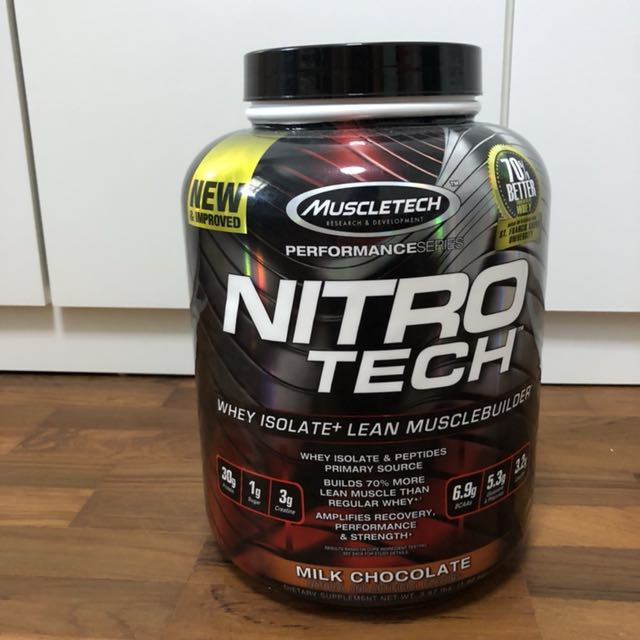 Nitro Tech Protein powder | 30g protein contains | Milk Chocolate ...