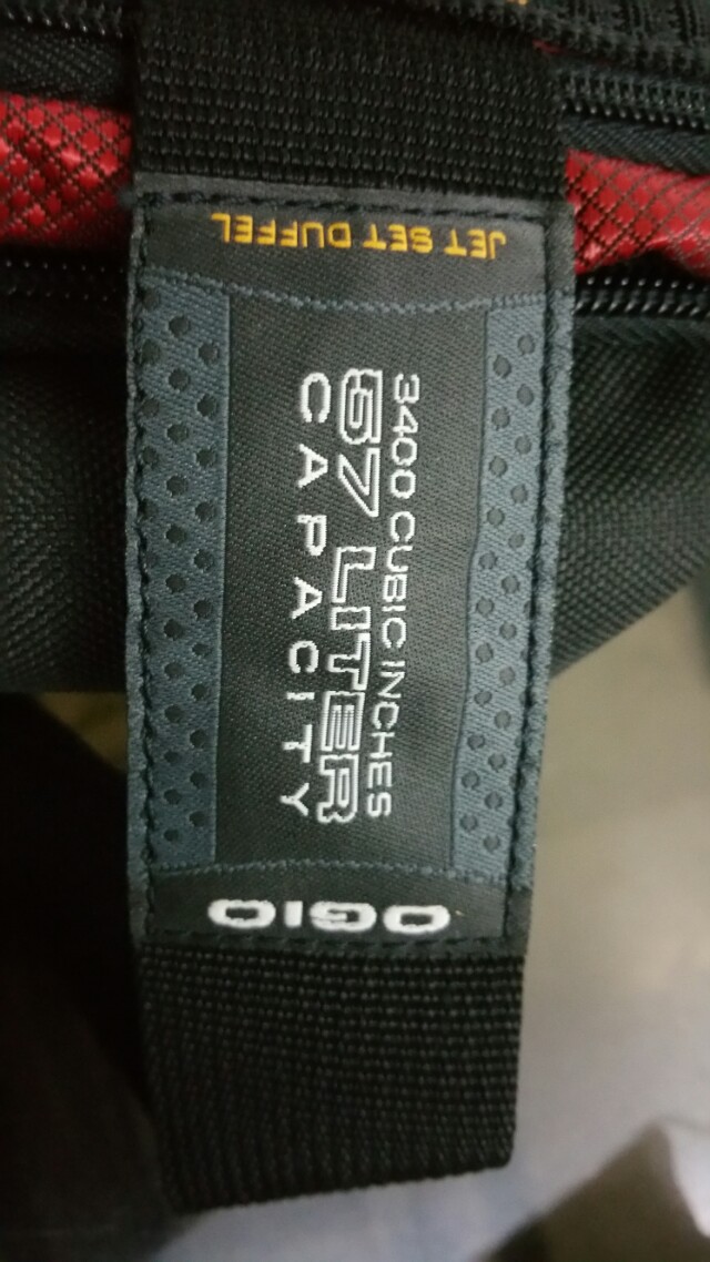 Ogio jet set Duffel Bag - 3400 cubic inches 57 litres capacity, Sports ...