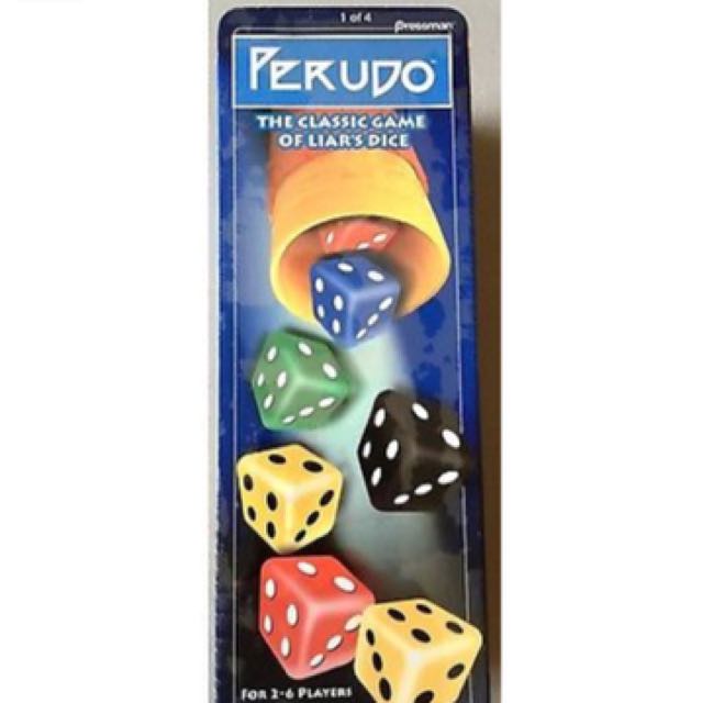 Perudo - The Classic Game of Common Dice, Hobbies & Toys, Toys & Games ...