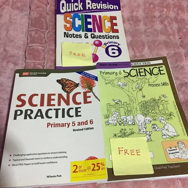 PSLE science practice 460 pages, Hobbies & Toys, Books & Magazines ...