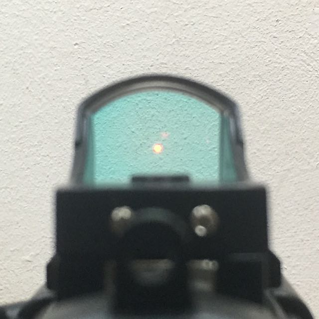Replica Toy Gun Rifle Aiming Red Dot Sight Aiming Scope 1-4x Elcan ...