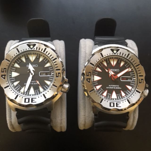 Seiko Monster Red “Dracula”, Luxury, Watches on Carousell