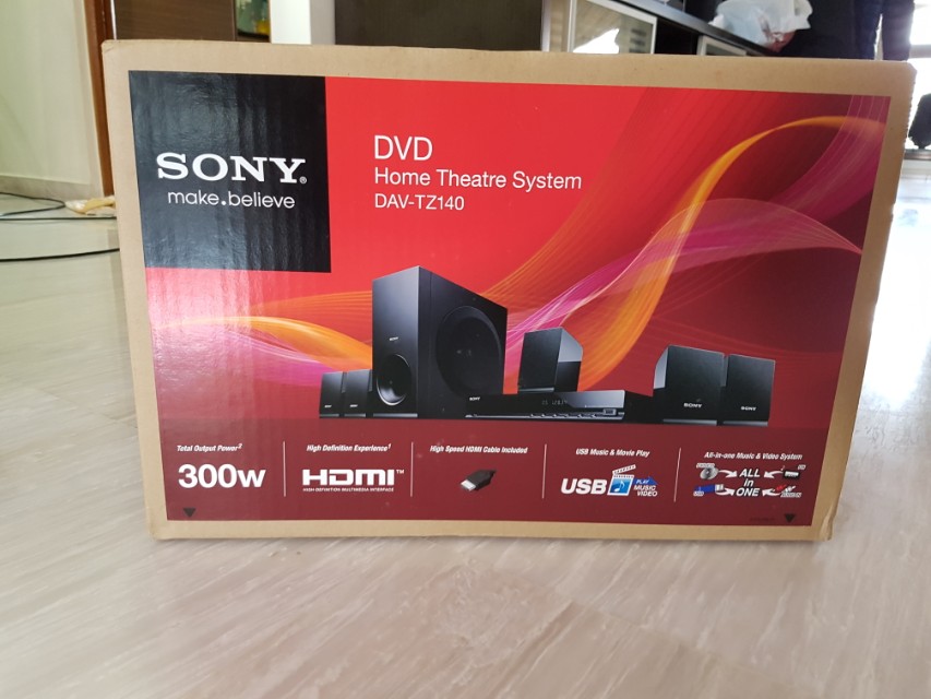 Sony DVD home theatre system, TV & Home Appliances, TV & Entertainment ...