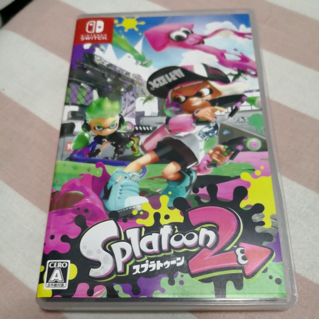 Splatoon 2 Japanese version switch, Video Gaming, Video Games, Nintendo ...