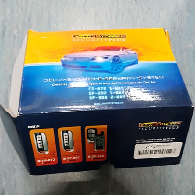 2 way car alarm security system, Car Accessories on Carousell