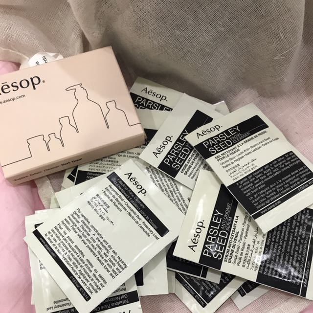 Aesop Sample 20pcs, Beauty & Personal Care, Face, Face Care on Carousell