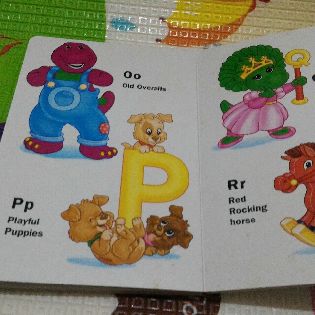 Barney Abc, Buku & Alat Tulis, Buku Anak-Anak di Carousell