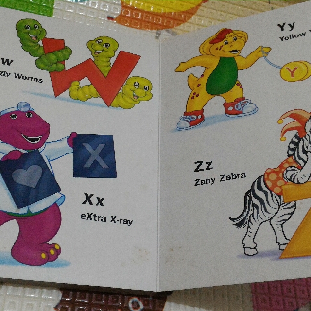 Barney Abc, Buku & Alat Tulis, Buku Anak-Anak di Carousell