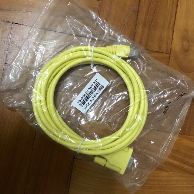 Cisco serial Console Cable, Electronics, Computer Parts & Accessories ...